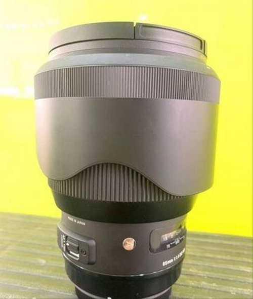 Объектив, Sigma 85mm F1.4 DG HSM Art Canon