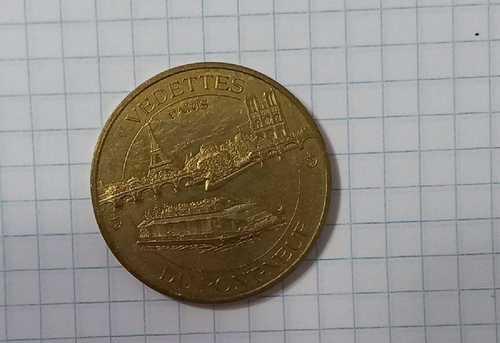 Памятная монета Париж