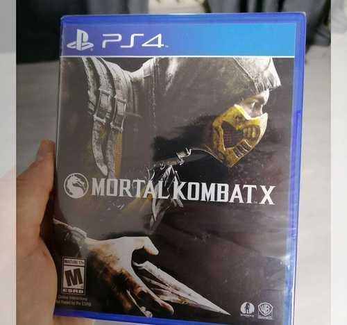 Mortal kombat x ps4 диск