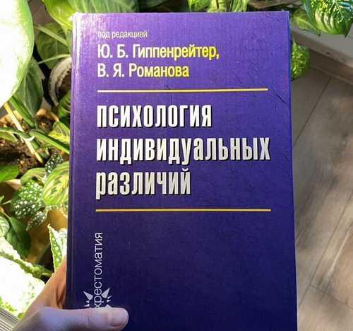 Психология индивидуальных различий Гиппенрейтер