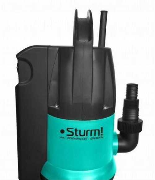 Насос дренажный для чистой воды sturm wp9745bf (st