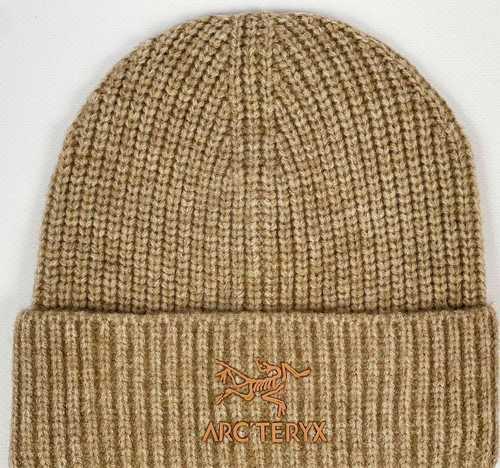 Hat Arcteryx Middle Logo Light Brown