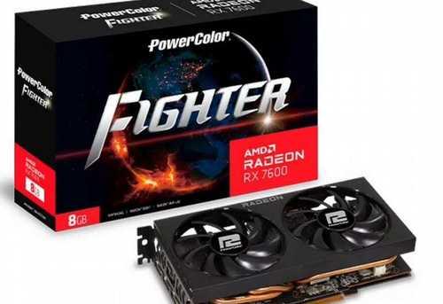 Новая видеокарта PowerColor RX7600 Fighter 8GB