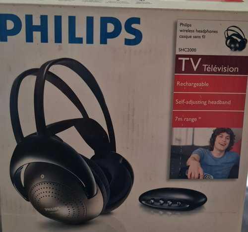 Беспроводные наушники philips