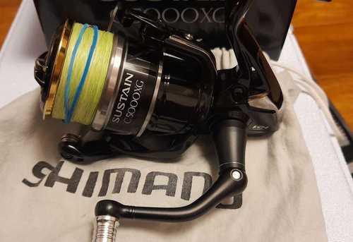 Катушка shimano 17 sustain c5000xg