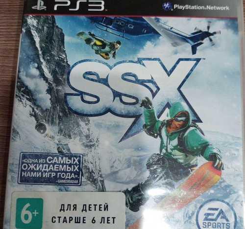 SSX игра на PlayStation 3