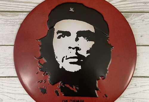 Декор на стену фактурная табличка Че Гевара