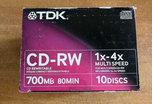 Новые болванки CD-RW TDK