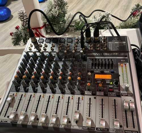 Микшерный пульт behringer xenyx QX 1222