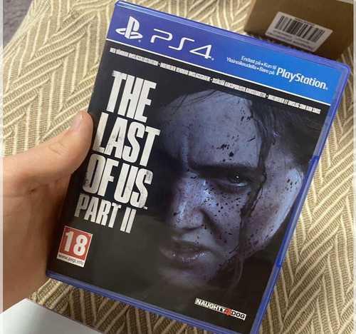 The last of us 2 ps4 диск