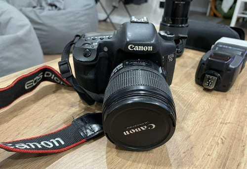 Зеркальный фотоаппарат canon EOS 7D