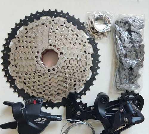 Групсет 11-50 кассета 10 скоростей Shimano Deore