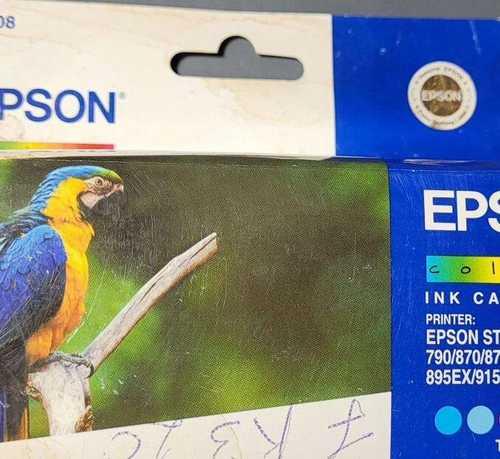 Цветные картриджи Epson T008