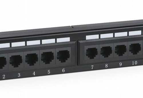 Патч-Панель 10" 12 портов RJ-45 Cаt.5e