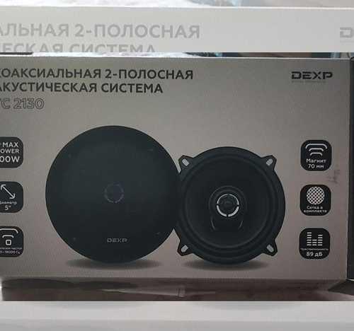 Динамики dexp комплект