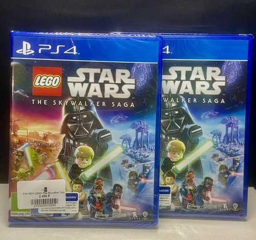 NEW PS4 Lego star wars Skywalkers saga Русские суб