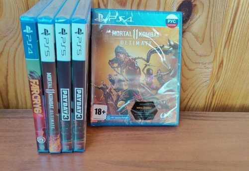 Диск Mortal combat 11 ultimate PS4/PS5. Новый