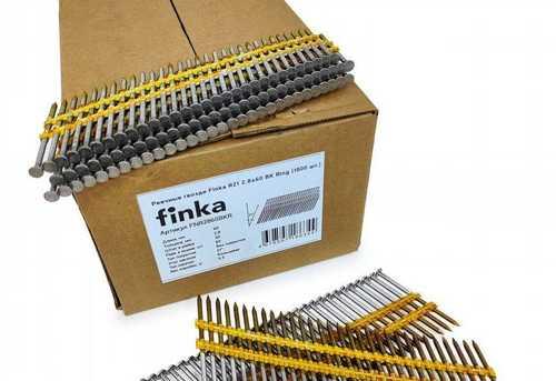 Реечные гвозди Finka R21 2.8x60 BK Ring (1800 шт)