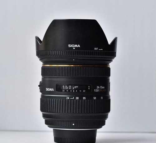 Объектив Sigma 24-70 F2.8 IF EX DG для Nikon