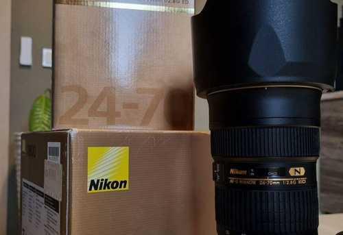 Nikon D800 + Nikon Объектив 24-70mm f/2.8G ED AF-S