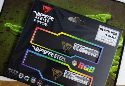 Новый комплект 16gb Patriot Viper Steel RGB 3200