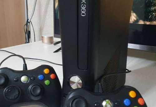 Xbox 360 slim 500гб прошитый freeboot