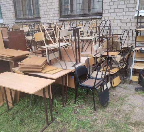 Школьная мебель бу парты и стулья