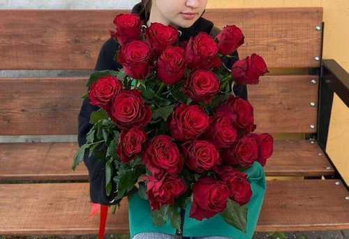 Розы Цветы Букеты 70см с доставкой 11 21 31 51 101