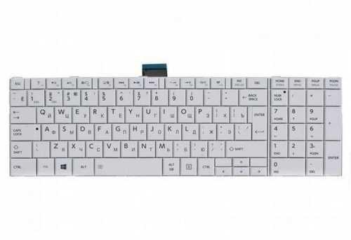 Клавиатура для ноутбука Toshiba C850 L850 L870 бе