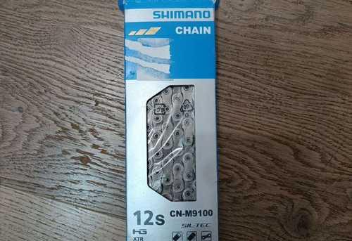 Цепь Shimano CN-M9100, 126зв, 12 ск
