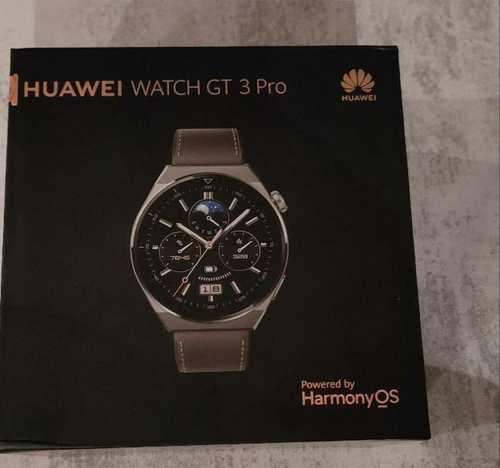 Смарт часы huawei watch gt 3 pro titan