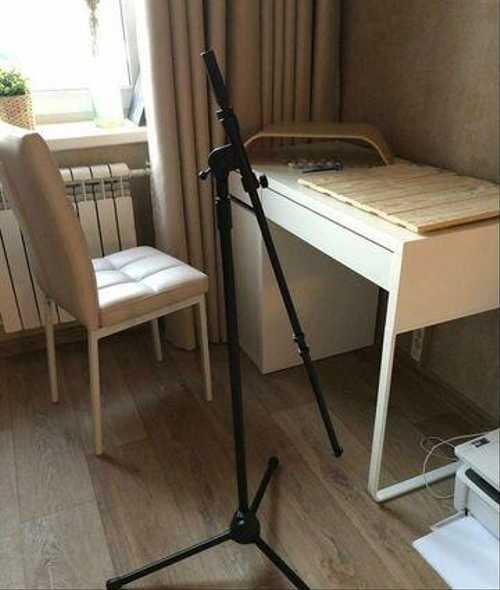 Стойка для микрофона oss ms7701b euro/boom