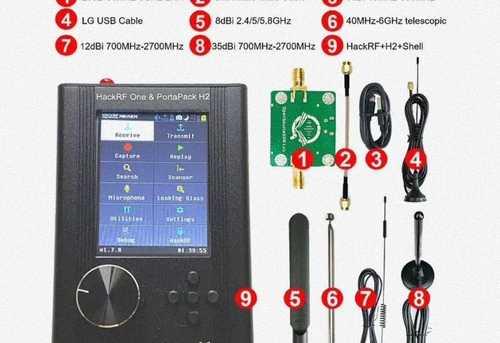 Hackrf one portapack h2