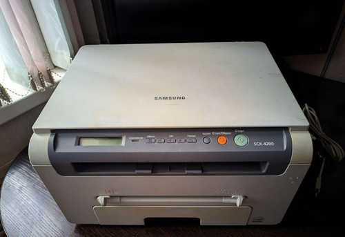 Мфу Samsung SCX-4200 без картриджа