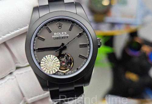 Стильные мужские часы Rolex Oyster labelnoir