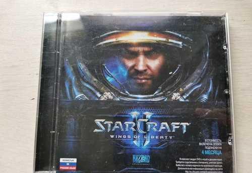Компьютерная игра Star Craft wings of liberty диск