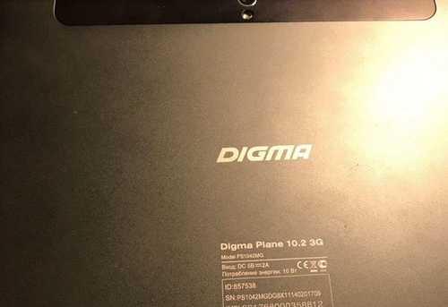 Планшет digma Plane 10.2 3G