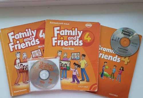 Family and Friends classbook,workbook,Grammar CD 4