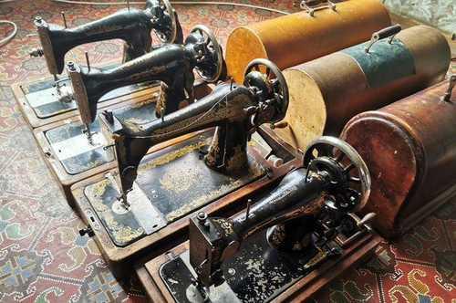 Старые швейные машинки(зингер, госшвеймашина, пмз)