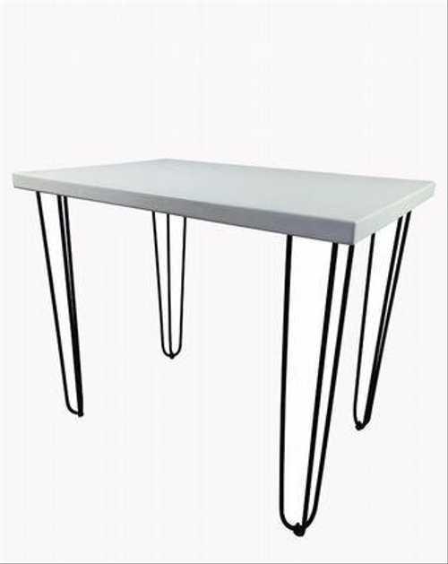 Стол Loft из массива сосны на Шпильках 90x60см