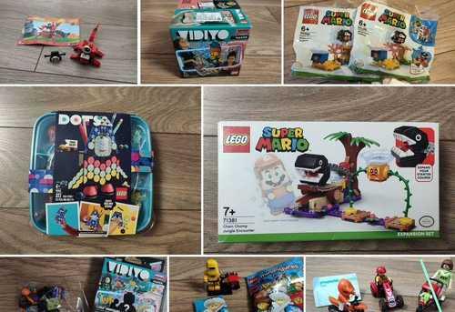 Lego Vidiyo, Mixels, Mario, minifigures, Playmobil