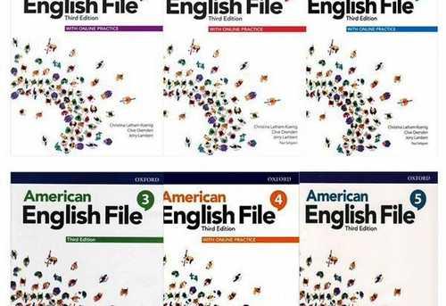American English File (Third Edition) (все уровни)