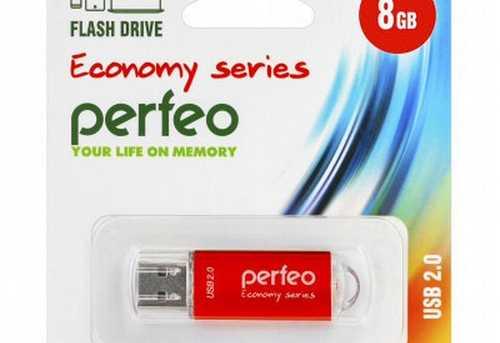 Флешка USB 8GB 2.0 Perfeo Red