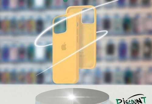 Силиконовый чехол iPhone 14 pro Sunglow oригинал