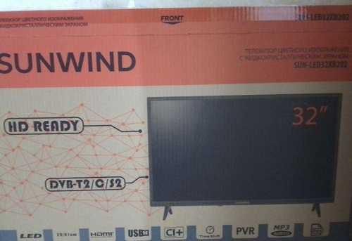 ЖК LED телевизор sunwind 32"