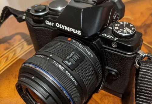 Беззеркальный фотоаппарат olympus OM-D E-M10 kit