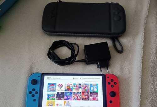 Nintendo switch oled 256gb прошитая