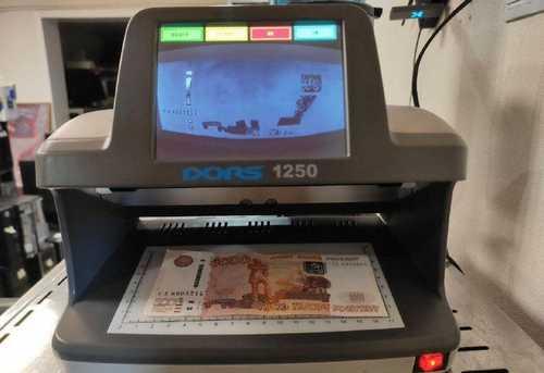 Просмотровый детектор банкнот dors 1250
