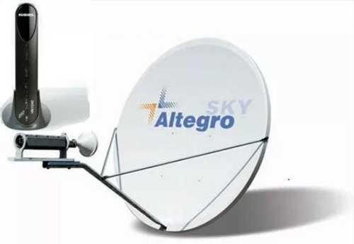 Спутниковый интернет AltegroSky и Astra Internet