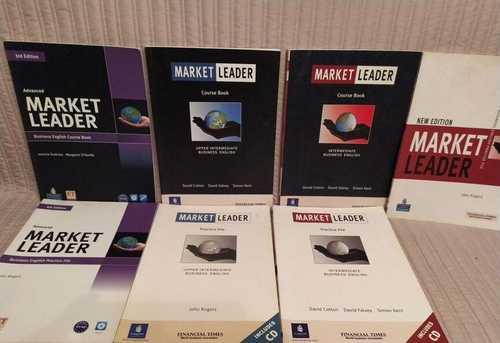 Market leader course books and practice files